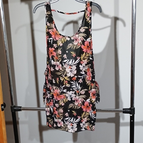Xhilaration | Swim | Xhilartion Bathing Suit Cover Up Floral Shear ...